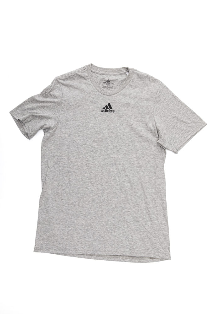 Camiseta Adidas Amplifier Esportiva Masculina Ek0171 Cinza