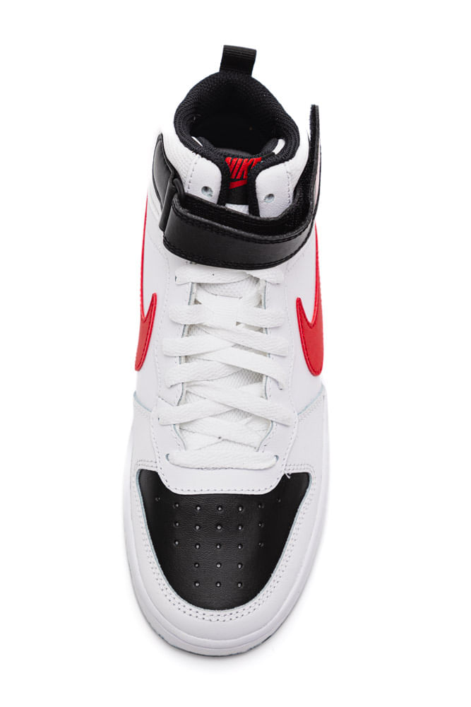Tênis Nike Court Borough Mid 2 Casual Infantil Cd7782-110 Branco