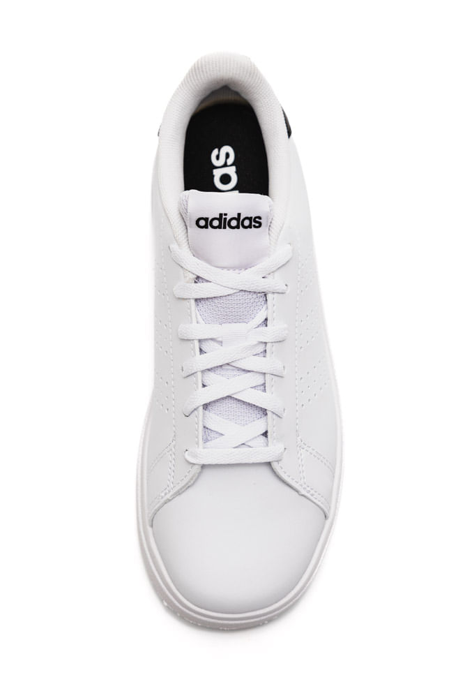 Tênis Adidas Advantage Base 2.0 Juvenil Casual Ih8123 Branco