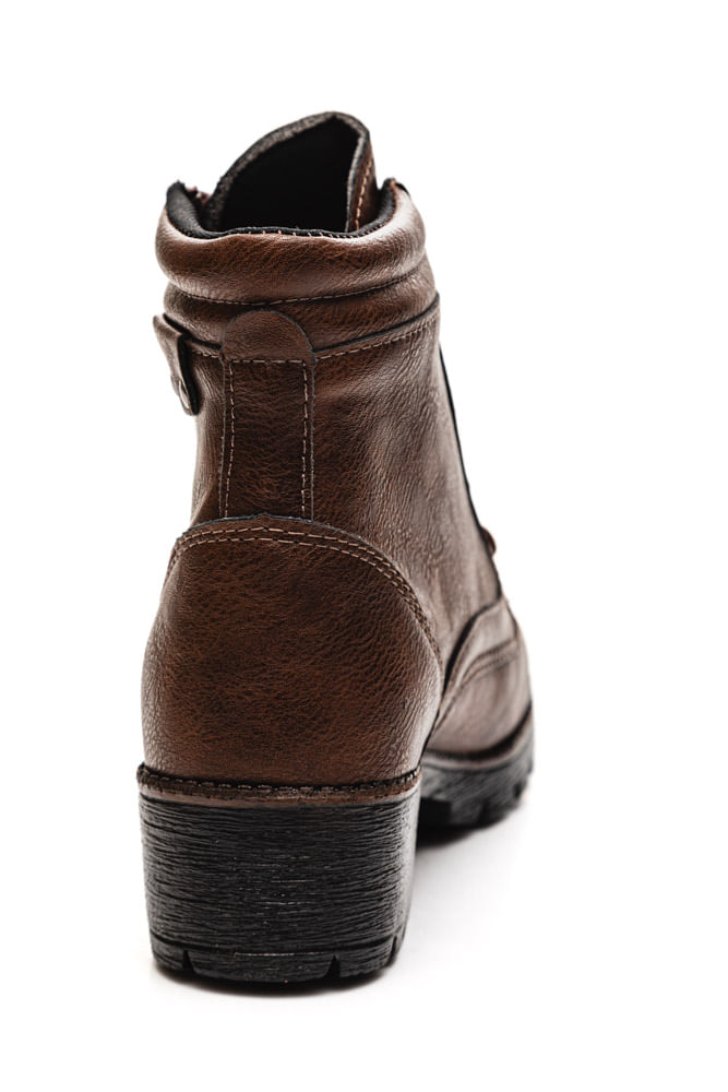 Bota Br2 Lady Coturno Feminino 11715a Marrom - Pittol