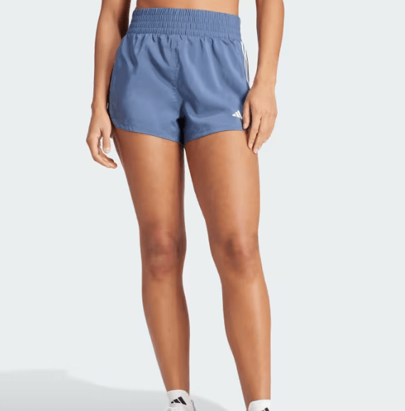 Shorts Adidas Pacer Wvn High Is1663 Azul