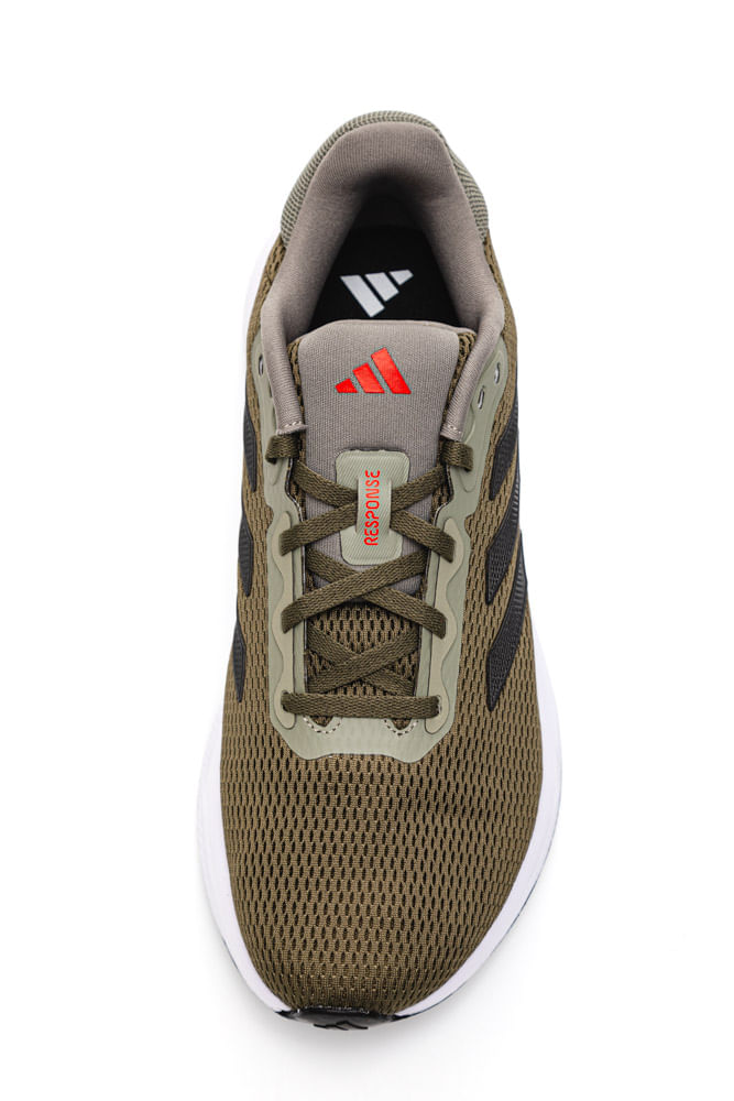 Tênis Adidas Response Corrida Masculino Ih6002 Verde
