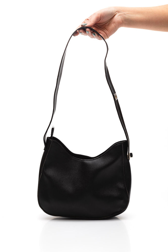 Bolsa Semax Hobo Feminina Alice Palucci Al2350 Preto