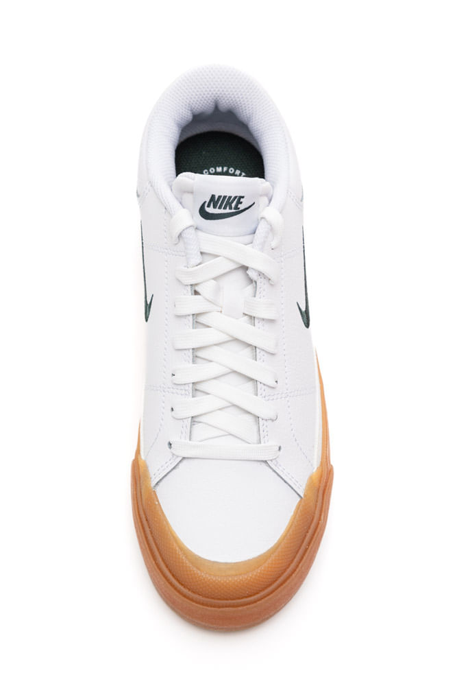 Tênis Nike Court Legacy Lift Feminino Fv5526-100 Branco