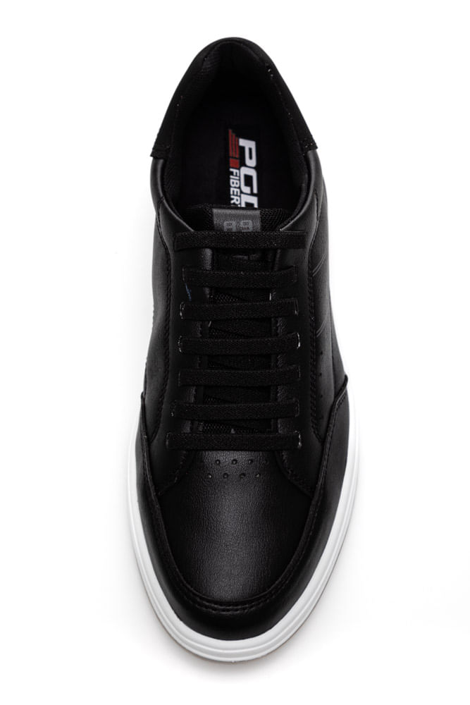 Sapatênis Pgd Pegada Em Microfibra Masculino 172002-03 Preto