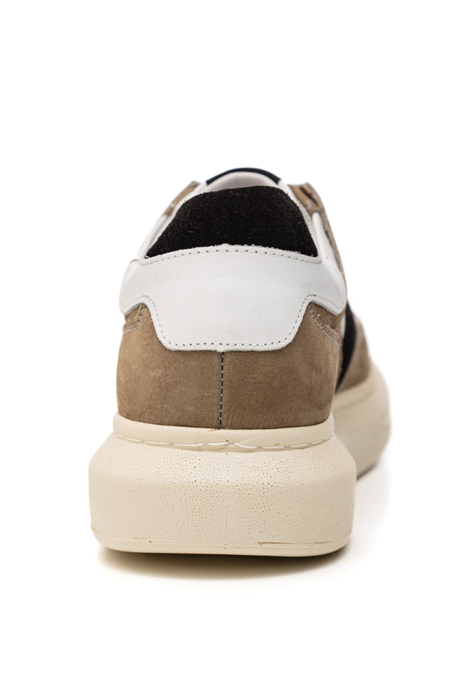 Tênis Ferracini Sneaker Impulse Masculino Couro 7620d Cinza