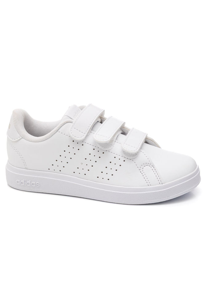 Tenis Adidas Advantage Base 2.0 Juvenil Ie9020 Branco
